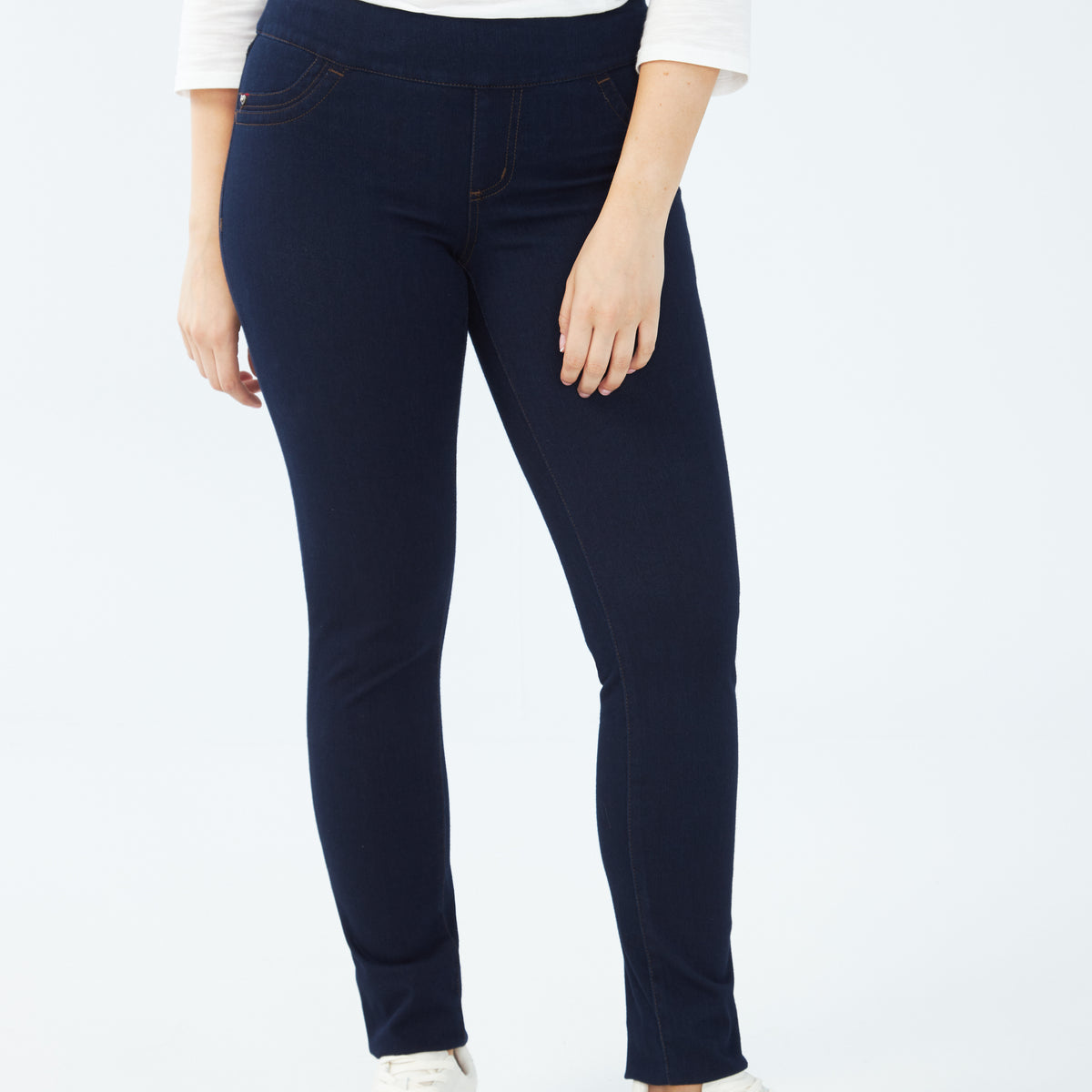 Pull On Slim Jegging – French Dressing Jeans Inc.